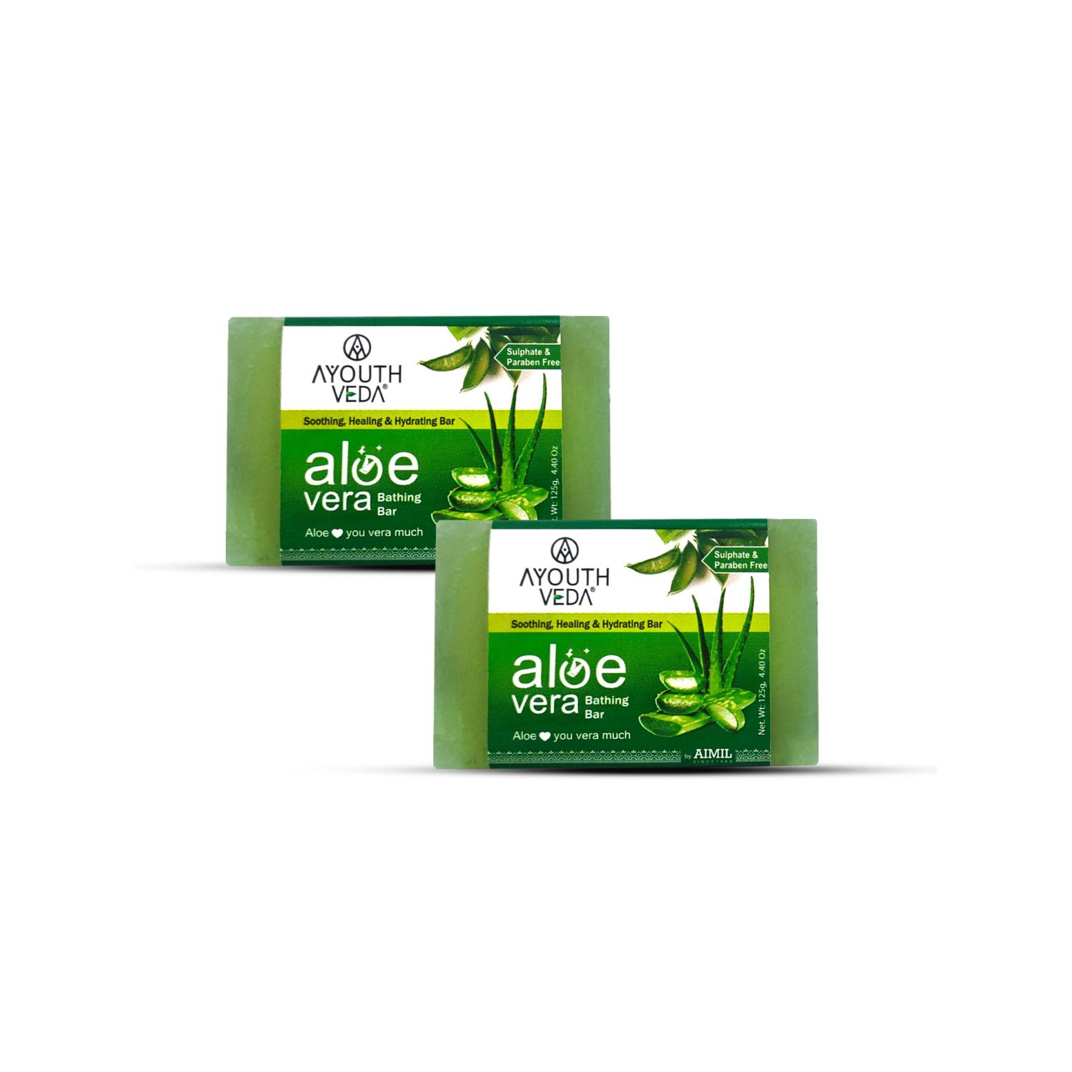 Aloe Vera Bathing Bar 250G (Set Of 2)