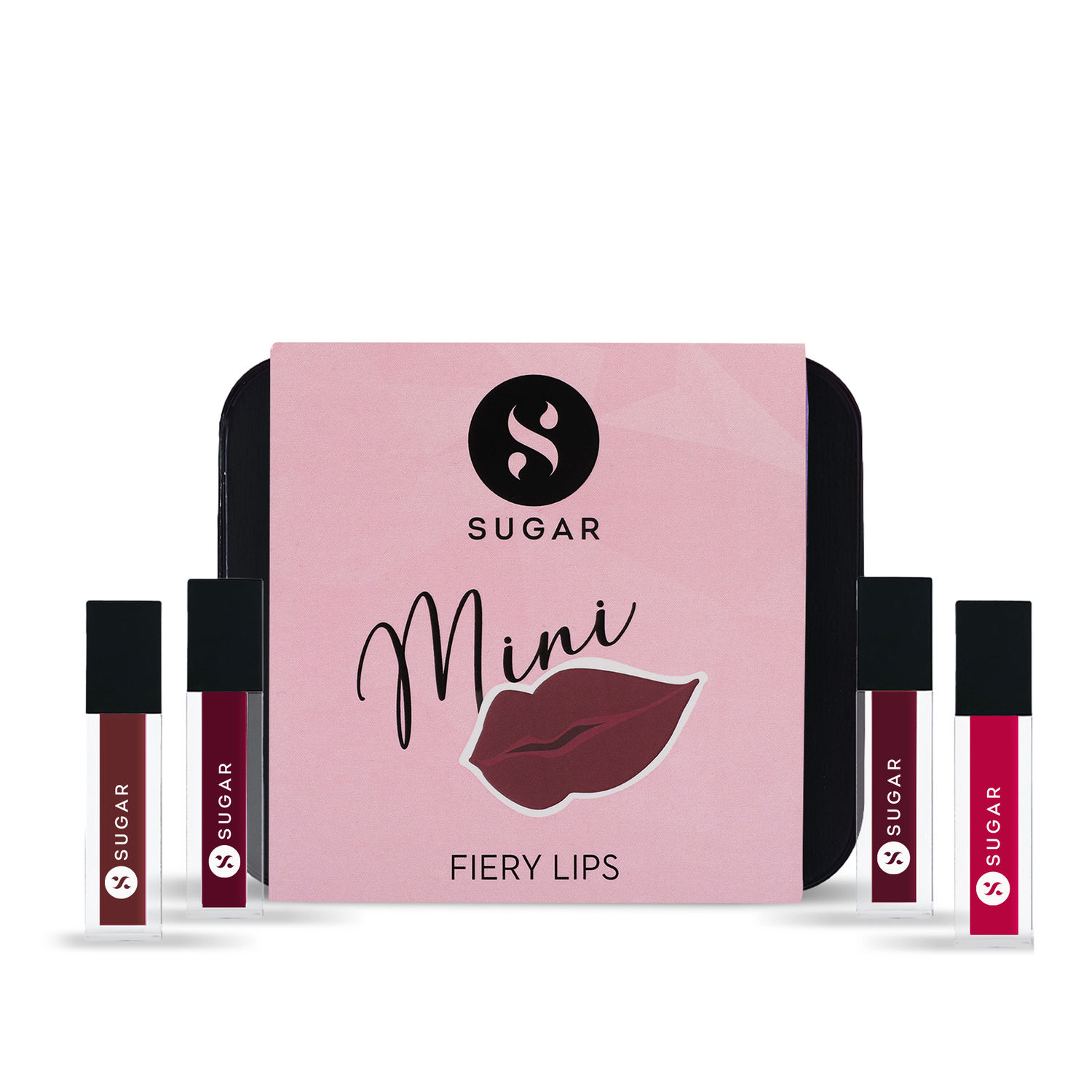 SUGAR Fiery Lips Mini Lipstick Set