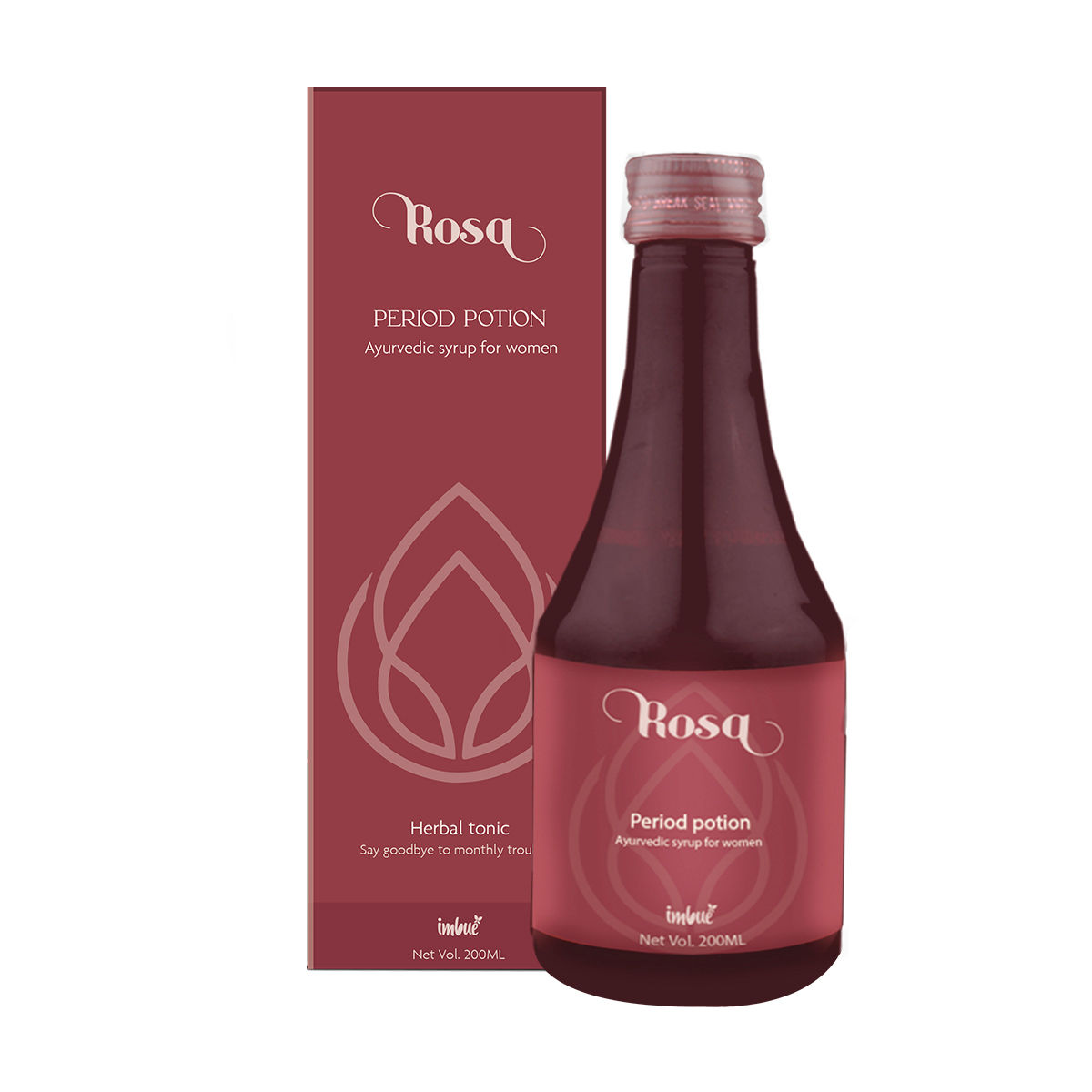Imbue Rosa Period Potion Ayurvedic Syrup for Women