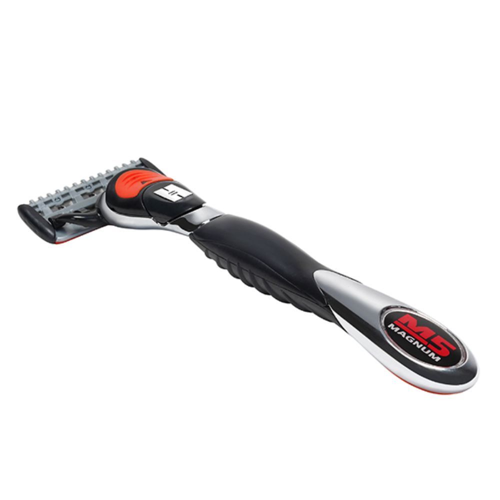 Hajamat Magnum V| 5 Blade Shaving Razor for Men & Women| (1 Handle 1 Blade)