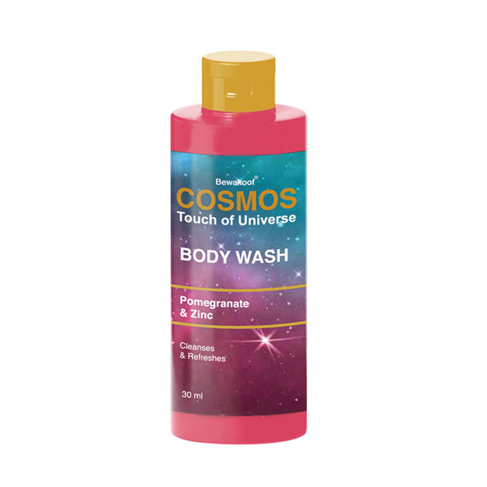Cosmos by Bewakoof Body Wash with Pomegranate & Zinc - 30ml - Paraben ...