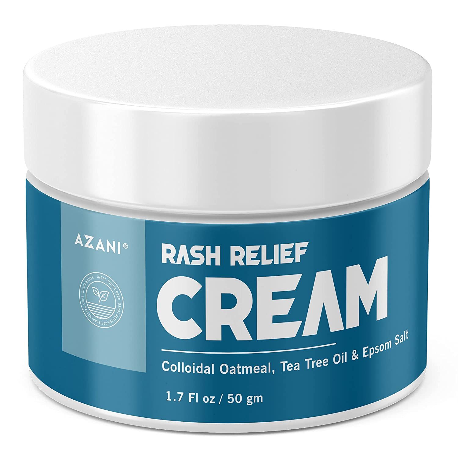 Azani Rash Relief Cream | Safe for Babies | Tea Tree Oil, Colloidal ...