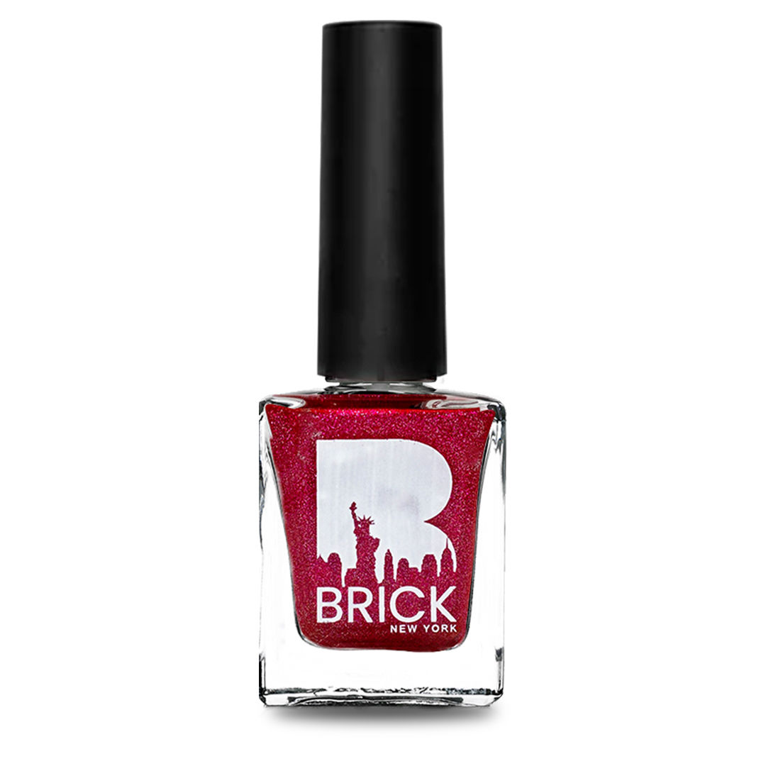 Brick New York Sugar Nails Bright Crimson 06