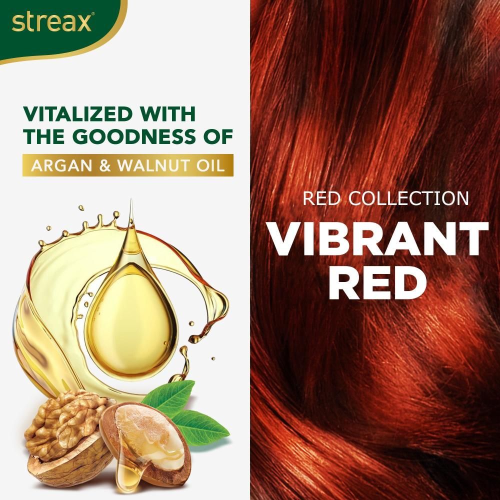 Streax Ultralights Highlighting Kit - Vibrant- Red (80 ml)