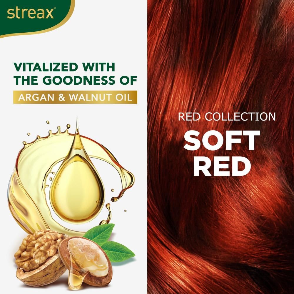 Streax Ultralights Highlighting Kit - Soft-Red (80 ml)