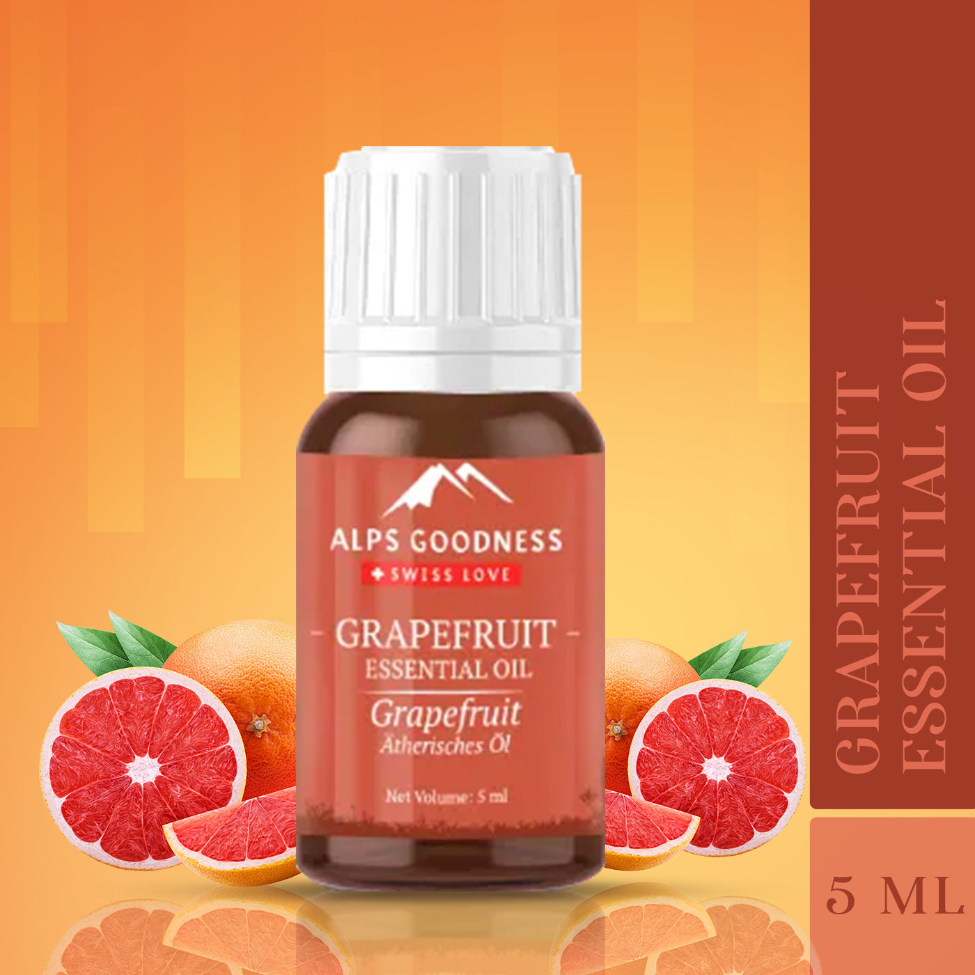 Buy Alps Goodness Essential Oil - Grapefruit (5 ml) Online | Purplle