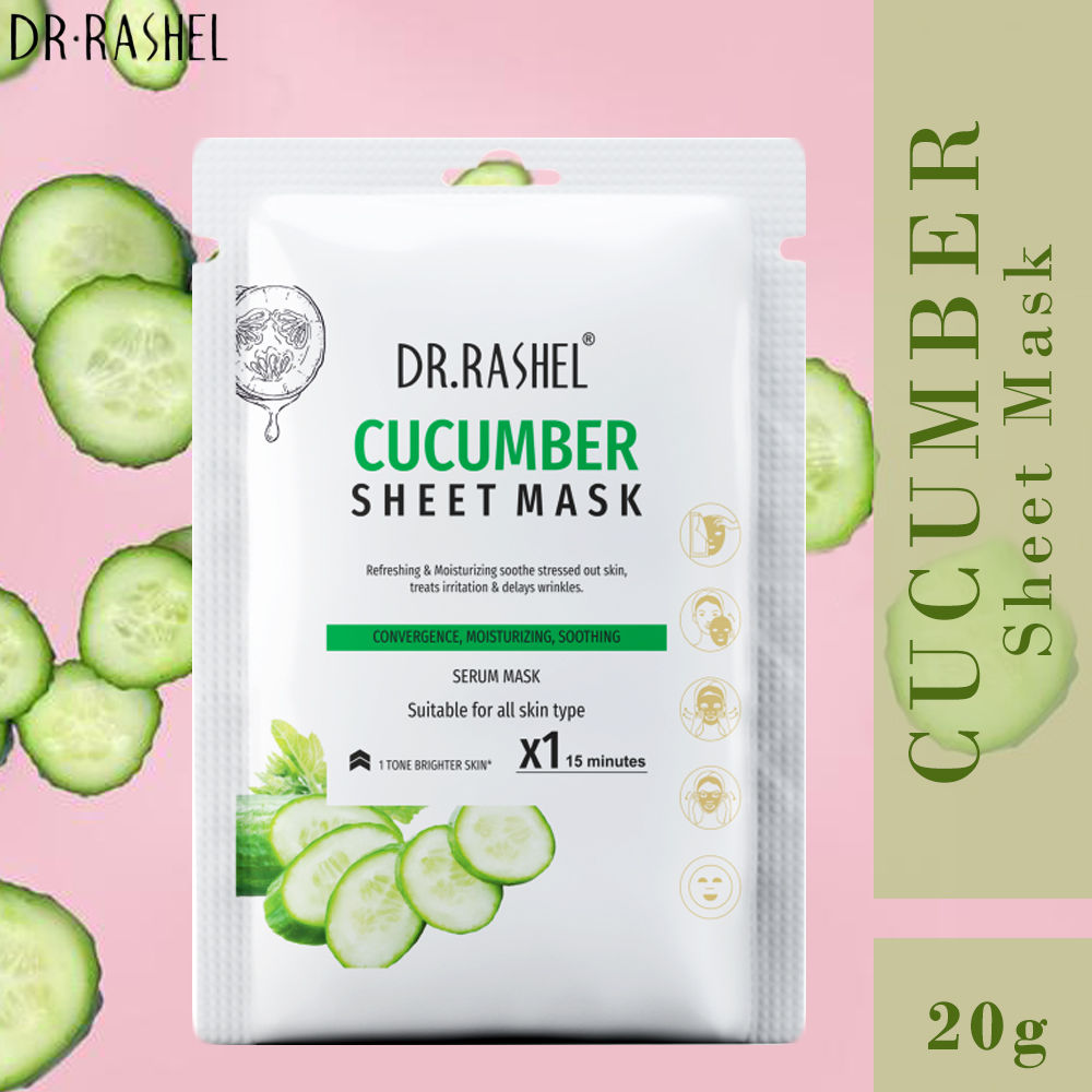 Dr. Rashel Cucumber Sheet Mask Suitable For All Skin Type