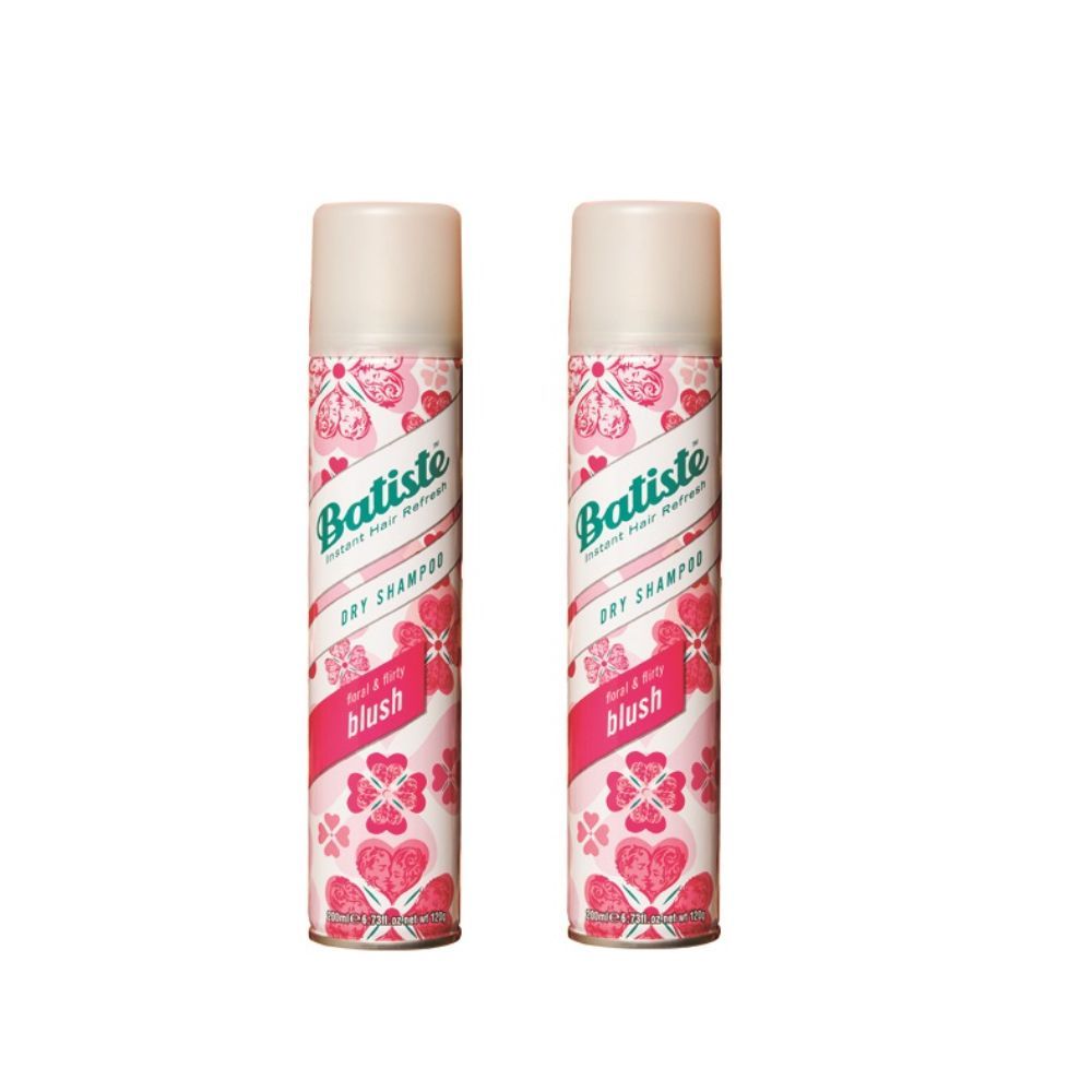 Batiste Dry Shampoo Floral & Flirty Blush ,400 ml ,Pack of 2