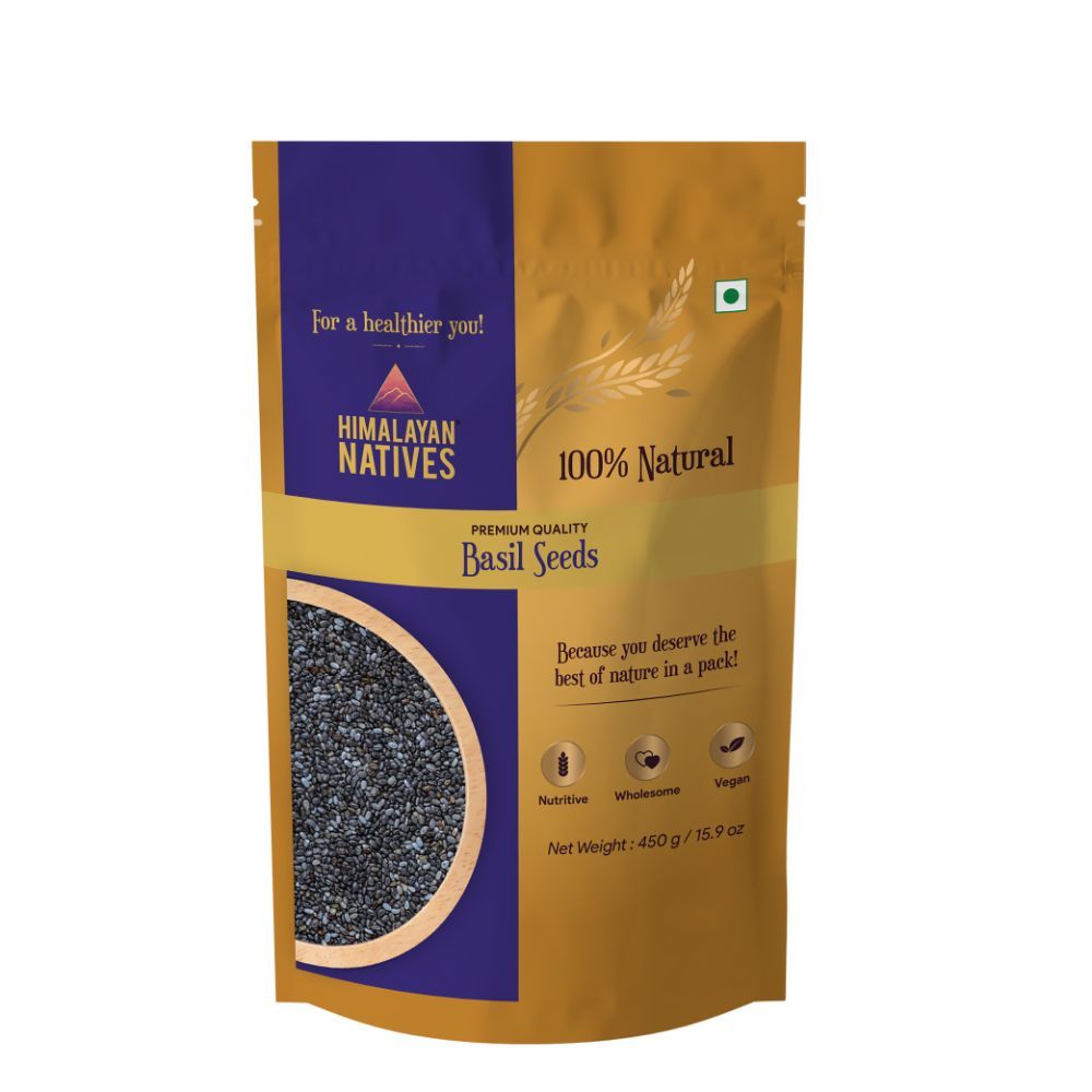 Himalayan Natives Basil Seeds (450 g)