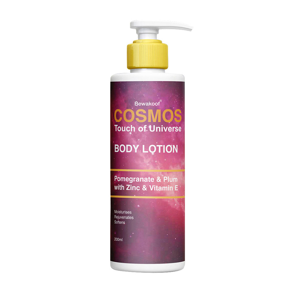 Cosmos by Bewakoof Body Lotion Pomegranate & Plum with Zinc & Vitamin E ...
