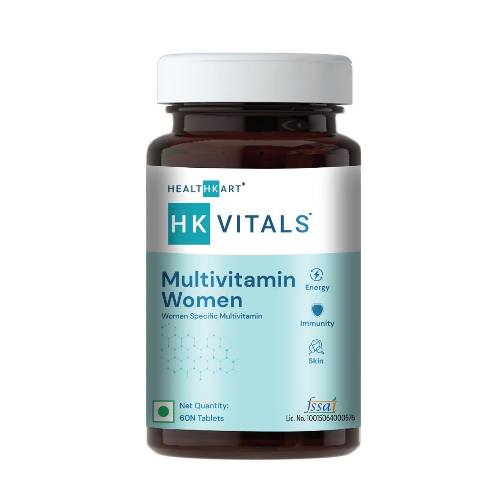 HealthKart HK-Vitals Multivitamin Women, 60 Tablets
