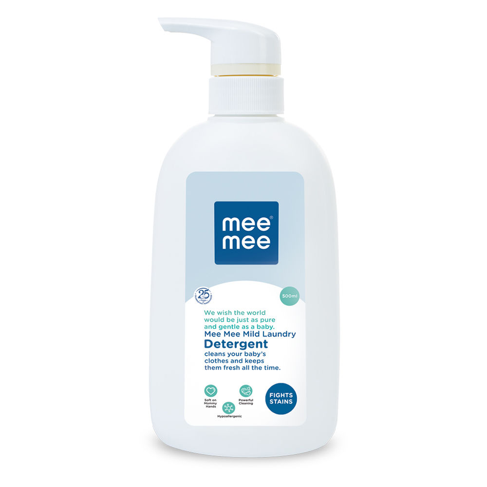 Mee Mee Mild Baby Liquid Laundry Detergent Bottle (500ml)