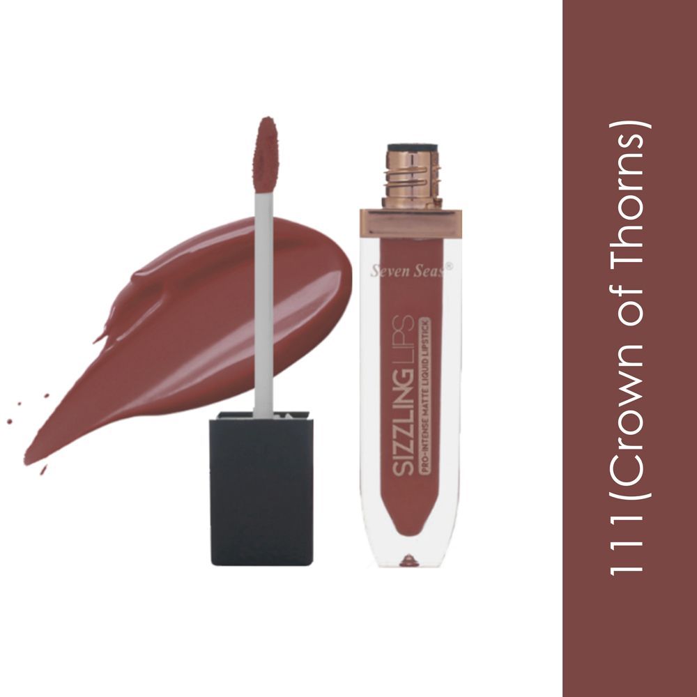 Seven Seas Sizzling Lips Matte Liquid Lipstick (Crown Of Thorns)