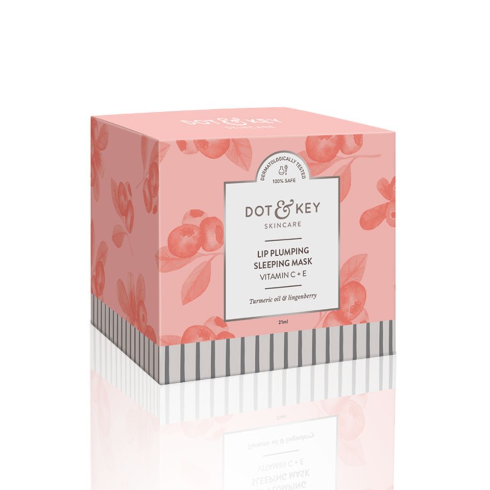 Dot & Key Lip Plumping Sleeping Mask Vitamin C + E (21 ml)