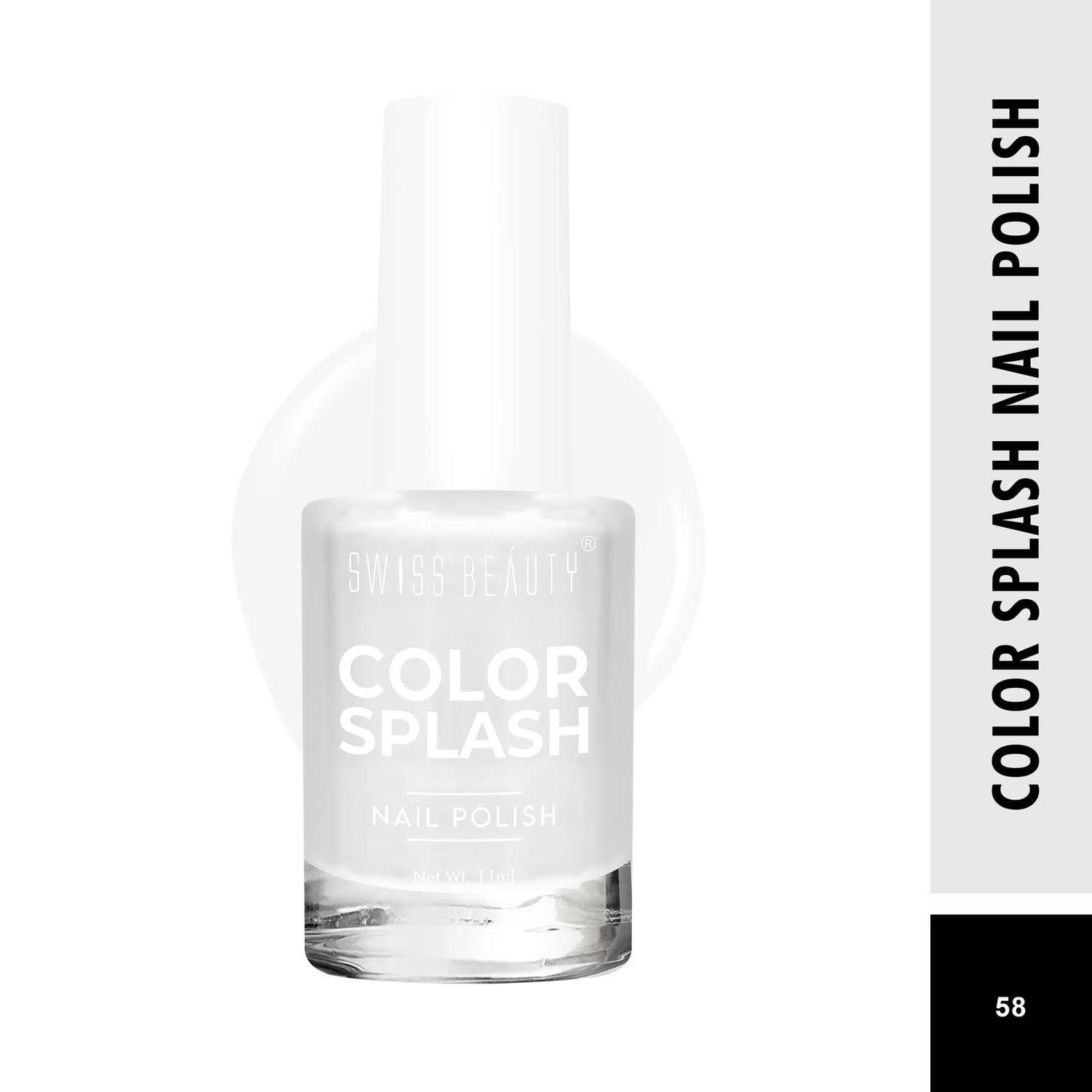 Swiss Beauty Color Splash Nail Polish Shade-58 (11 ml)