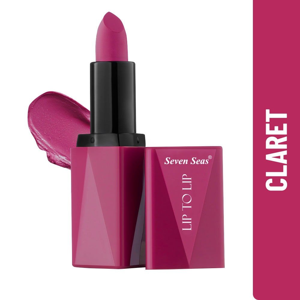 Seven Seas Lip To Lip Matte Lipstick (Claret) 3.8G