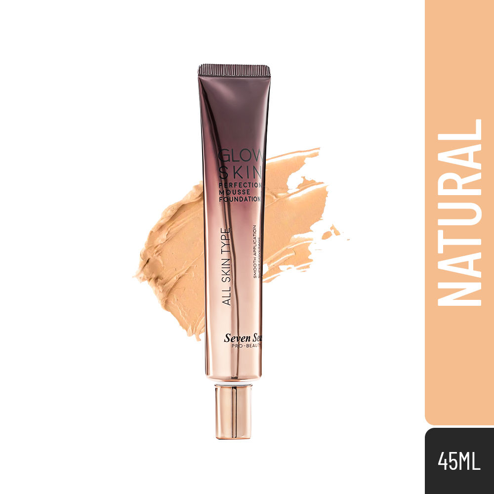 Seven Seas Glow Skin Perfection Mousse Foundation Super Coverage ...