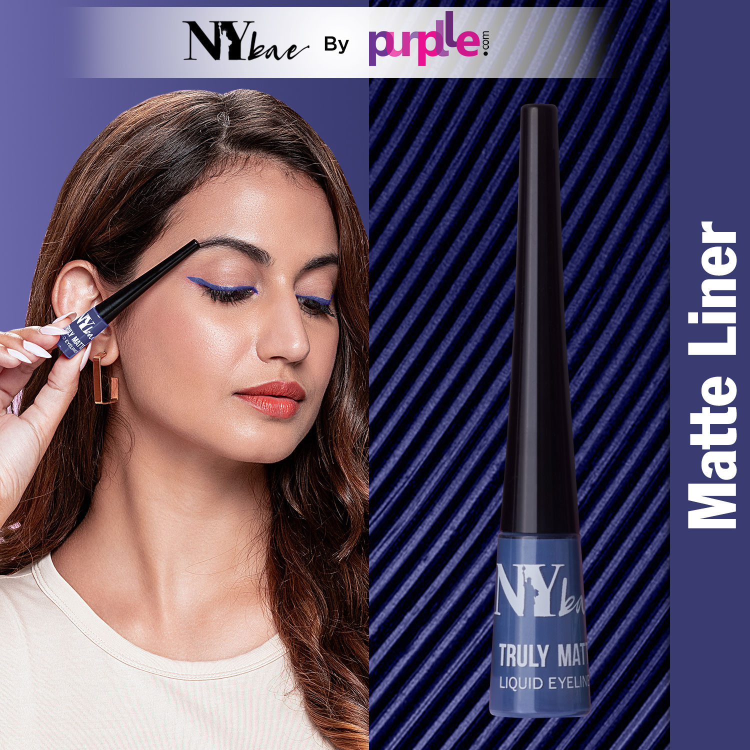 Ny Bae Truly Matte Liquid Eyeliner Glory Gray 08 45 Ml