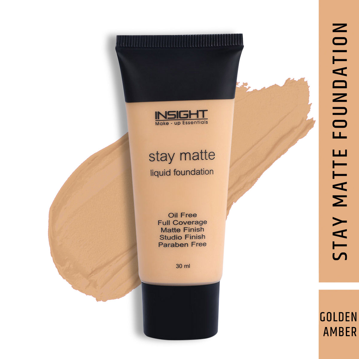 Buy Insight Stay Matte Liquid Foundation-Golden Amber (30 Ml) Online ...