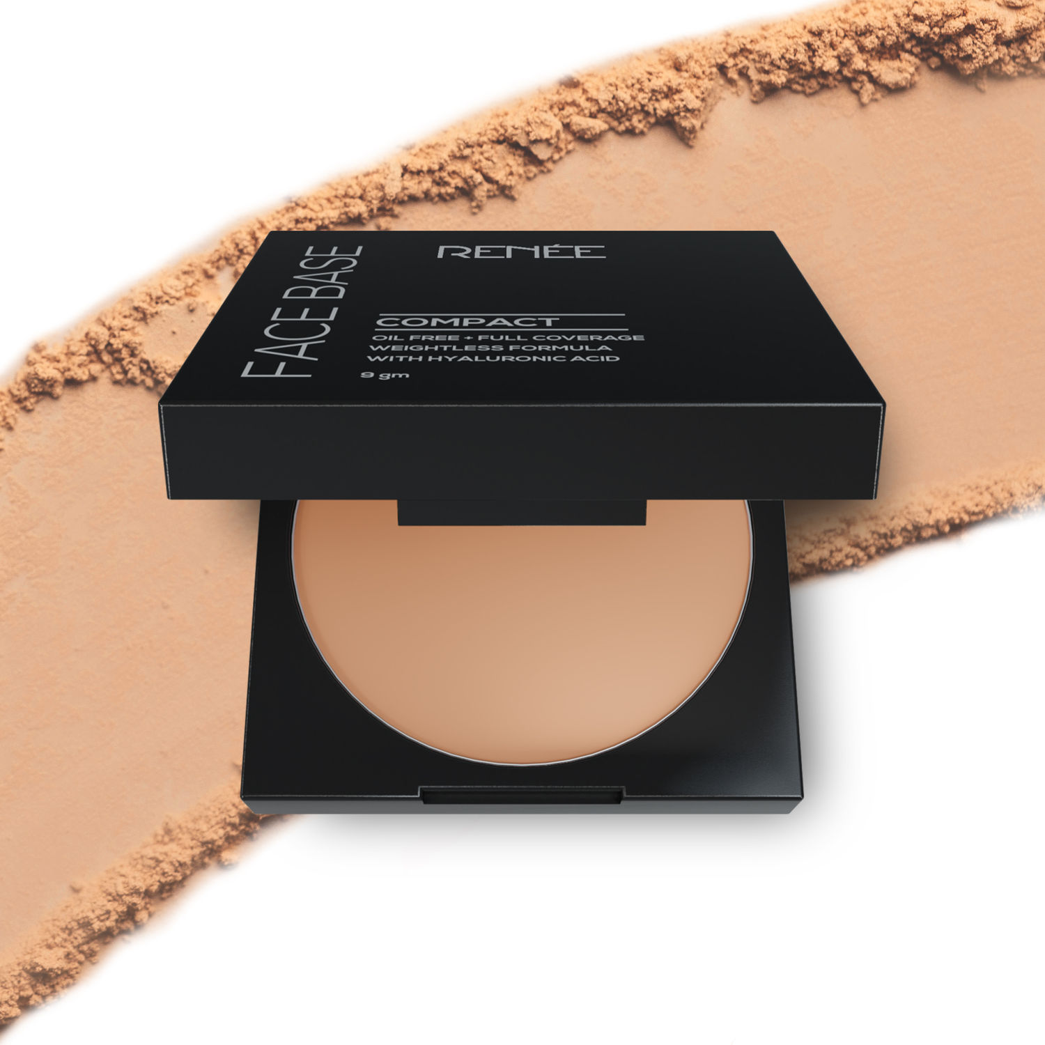 RENEE Face Base Compact - Walnut Beige, (9 g)