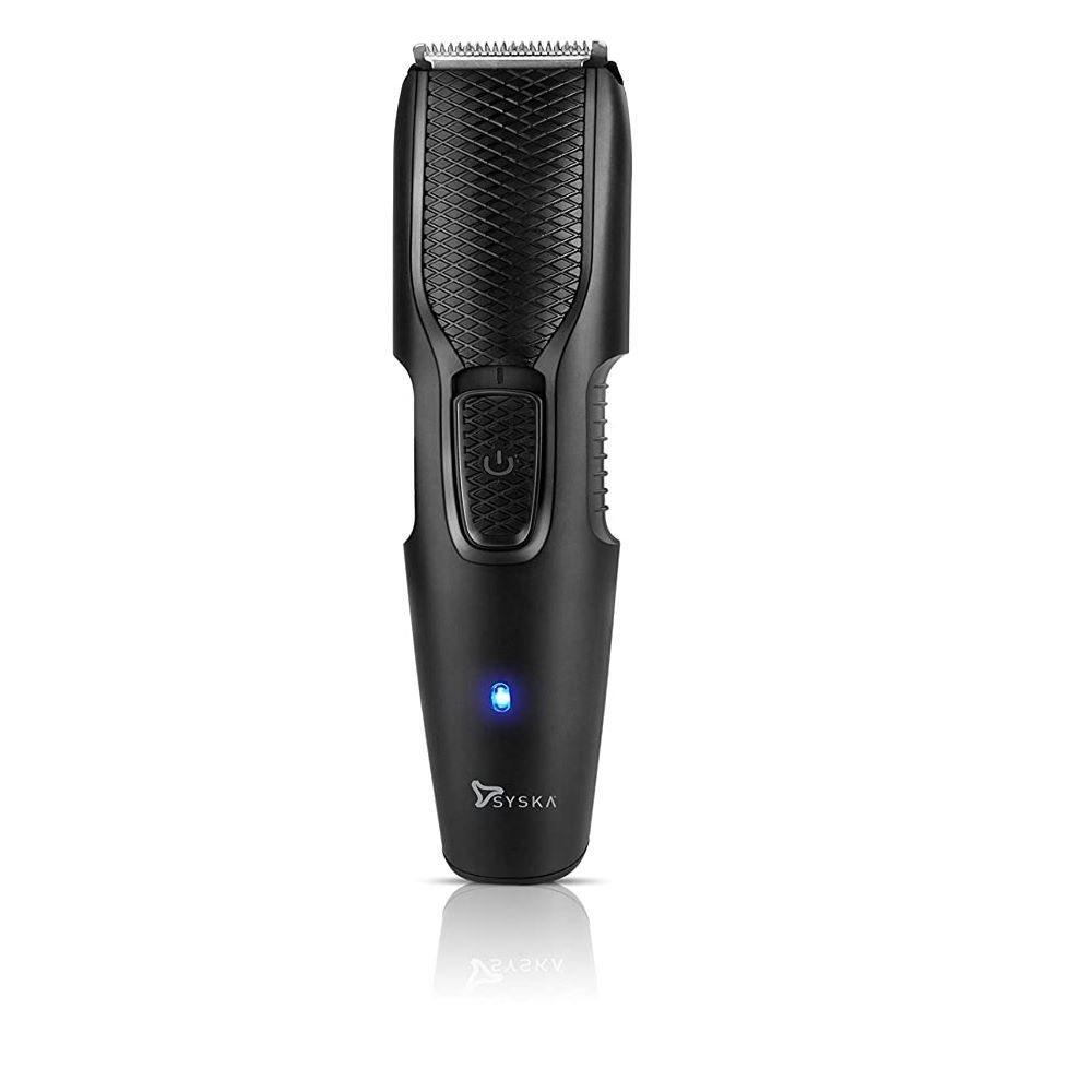 Syska HT200U Beard Pro Trimmer Runtime: 40 Mins Cordless Use (Black)