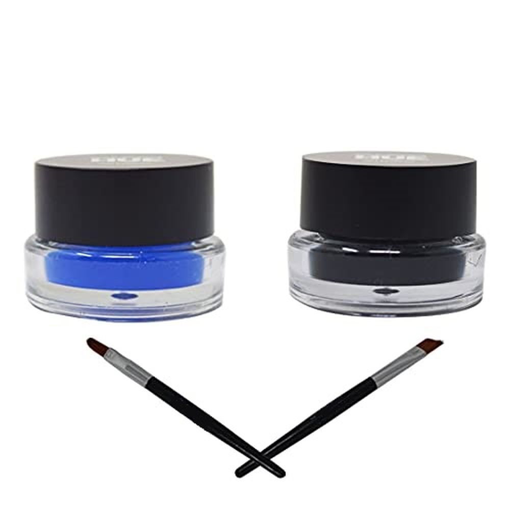 M & M 24hours lasting Drama Gel Eyeliner Black & Blue
