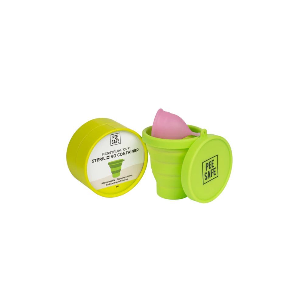 Pee Safe Menstrual Cup Sterilizing Container