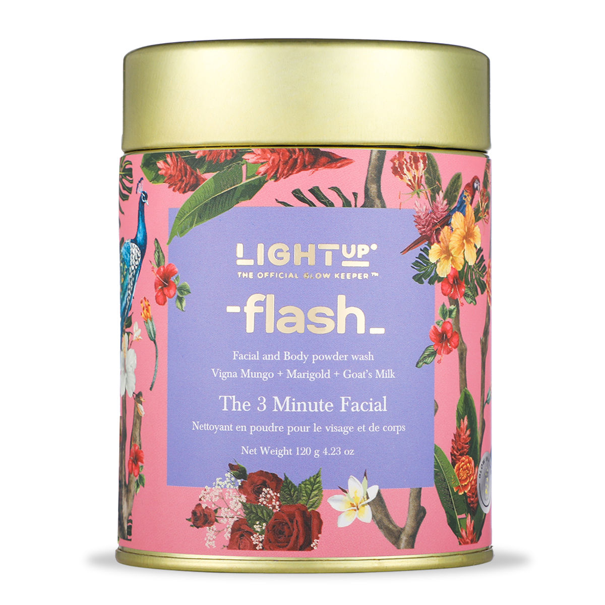 Light up Beauty Flash Facial And Body Power Wash