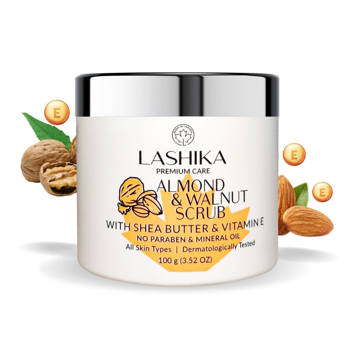 Lashika Almond & Walnut Scrub