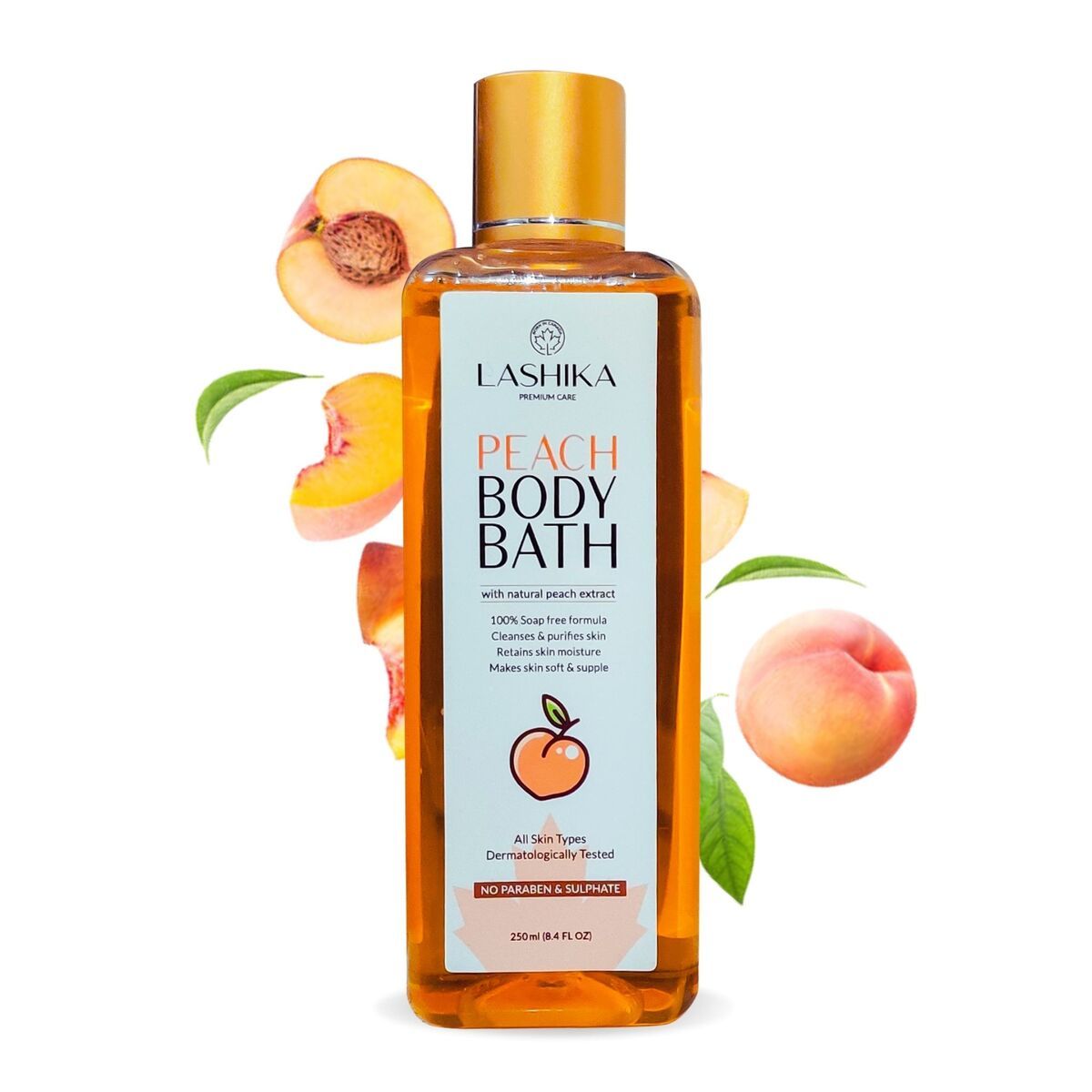 Lashika Peach Body Bath
