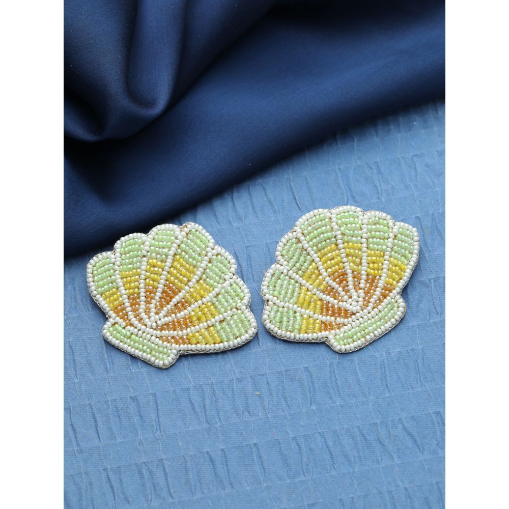 Jazz And Sizzle Multicolored Artificial Beads Studded Cloud Shaped Drop ...