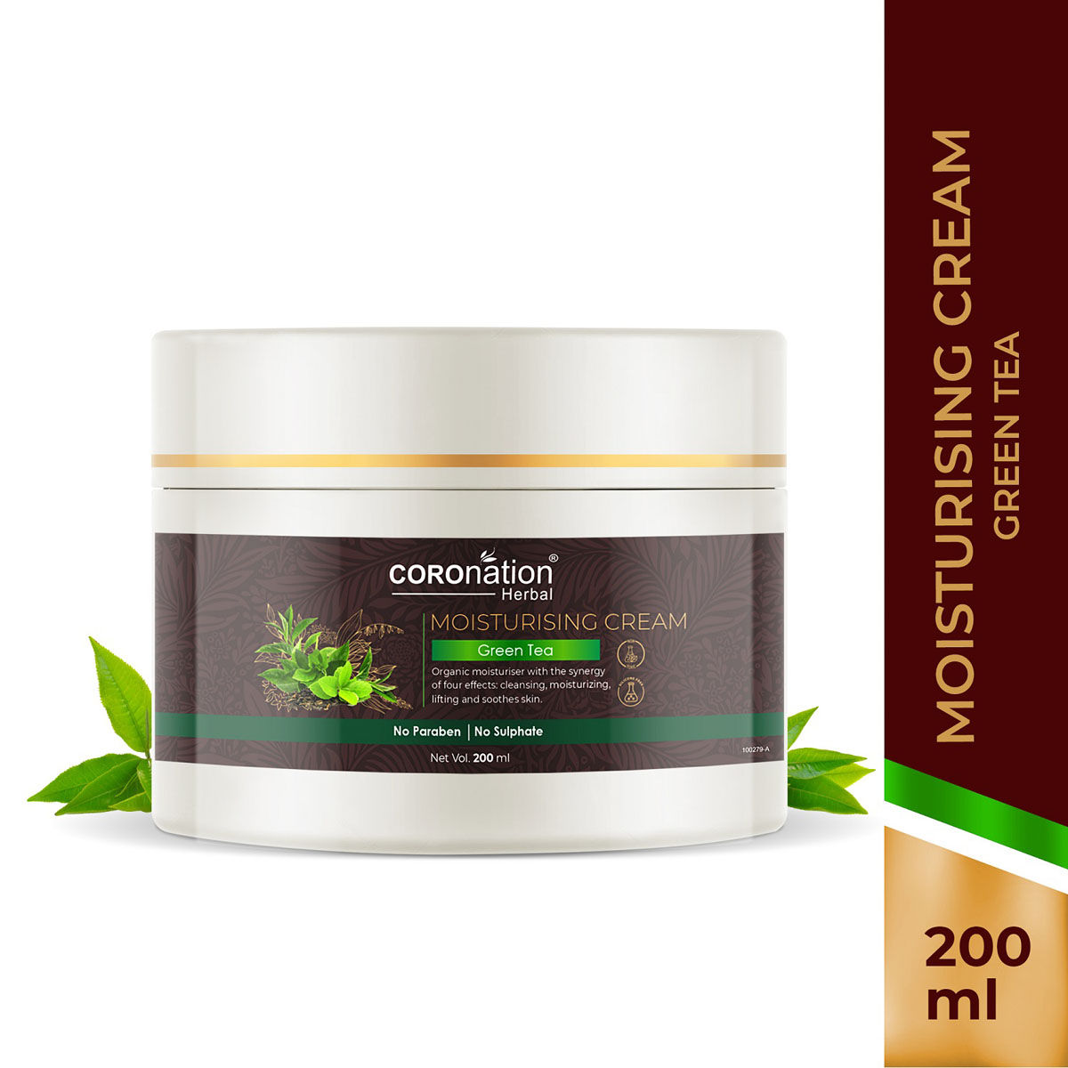 COROnation Herbal Fuji Matcha Green Tea Moisturising Cream - 200 ml