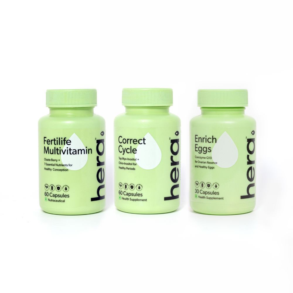 Hera Fertility Care Bundle - Fertilife Multivitamin + Energy Ova ...