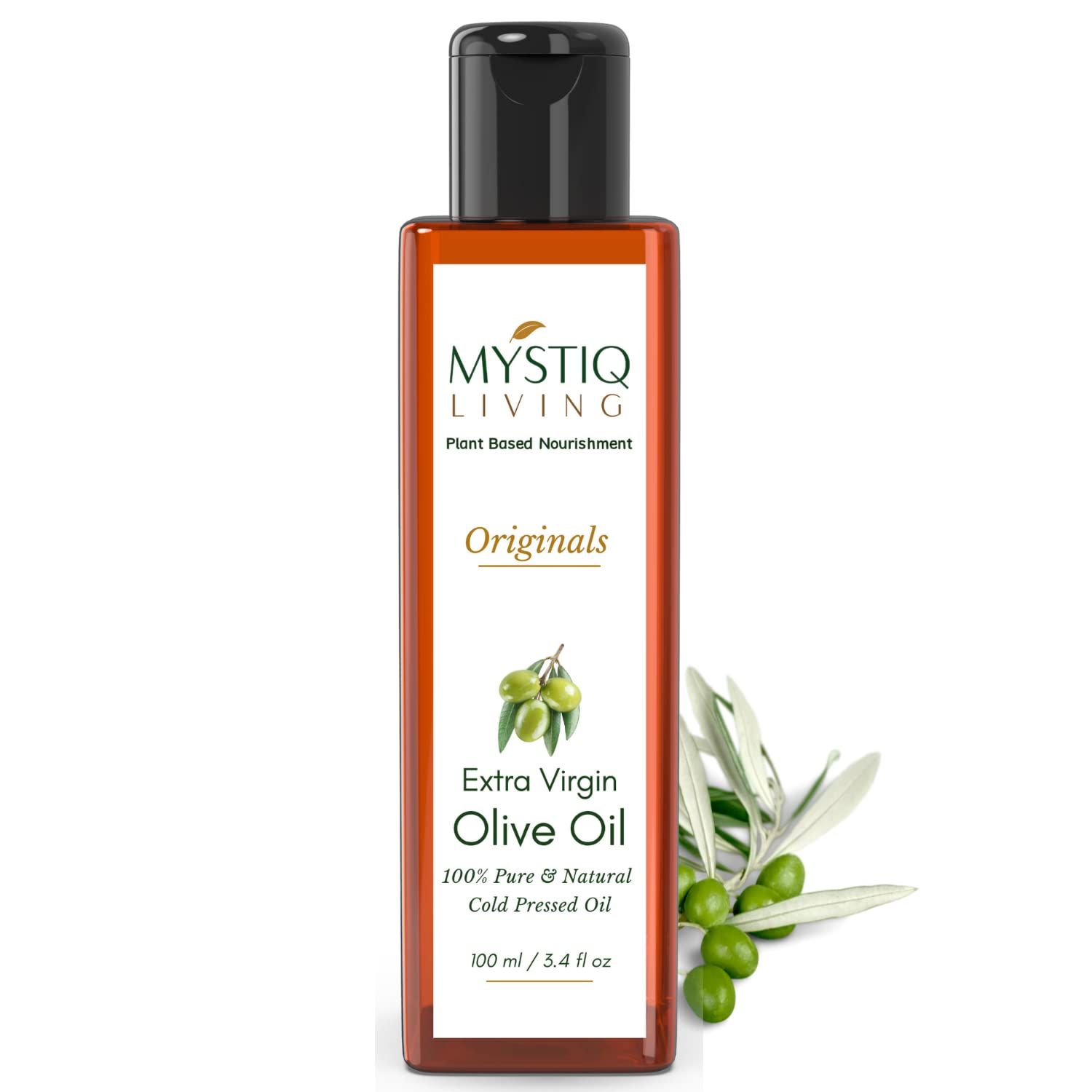 Mystiq Living Originals - Extra Virgin Olive Oil-(100 ml)
