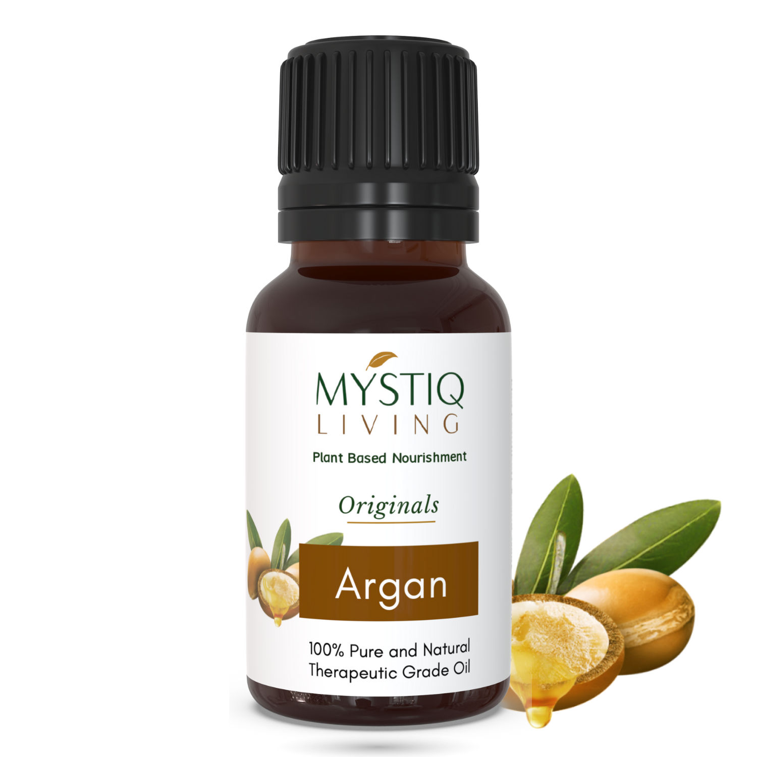 Mystiq Living Originals - Argan Oil (Morrocan)-(15 ml)