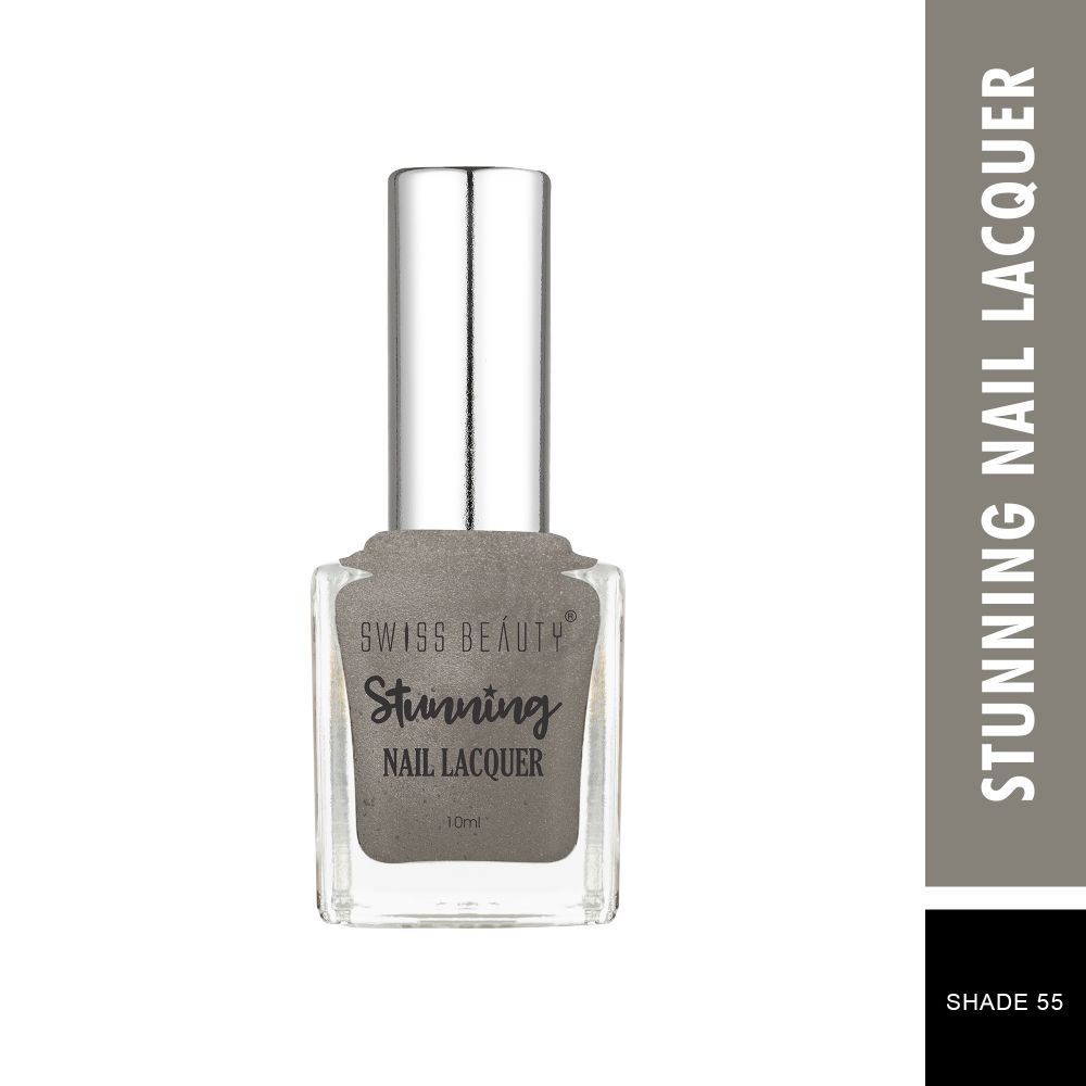 Swiss Beauty Stunning Nail Lacquer 55 Steel City (10 ml)