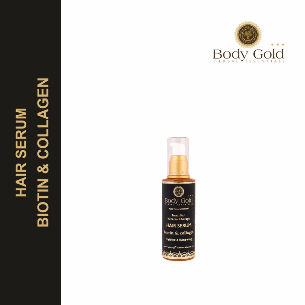 Body Gold Biotin & Collagen Hair Serum 100ml (Hair Serum)