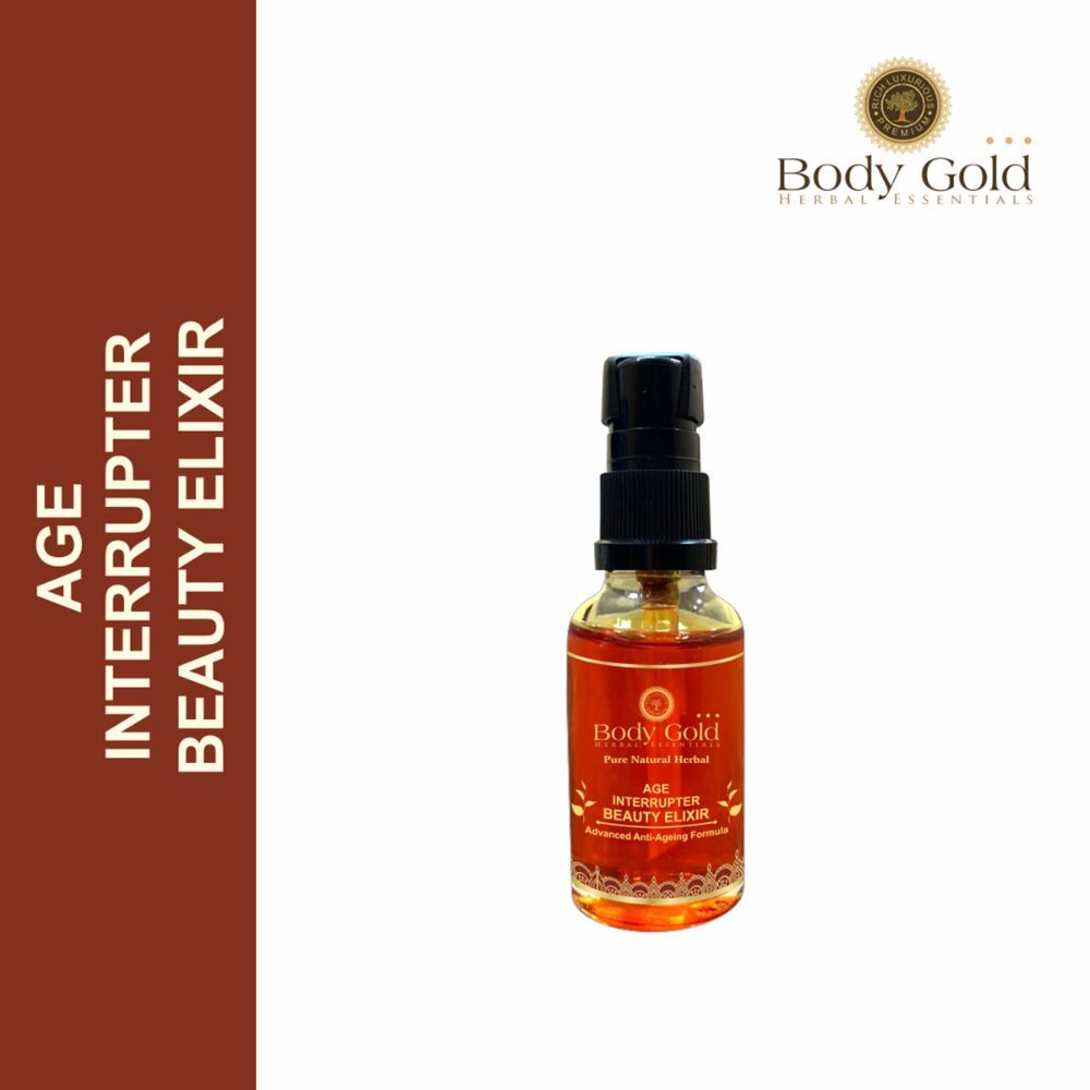 Body Gold Age Interrupter Beauty Elixir is a lightweight beauty oil ...