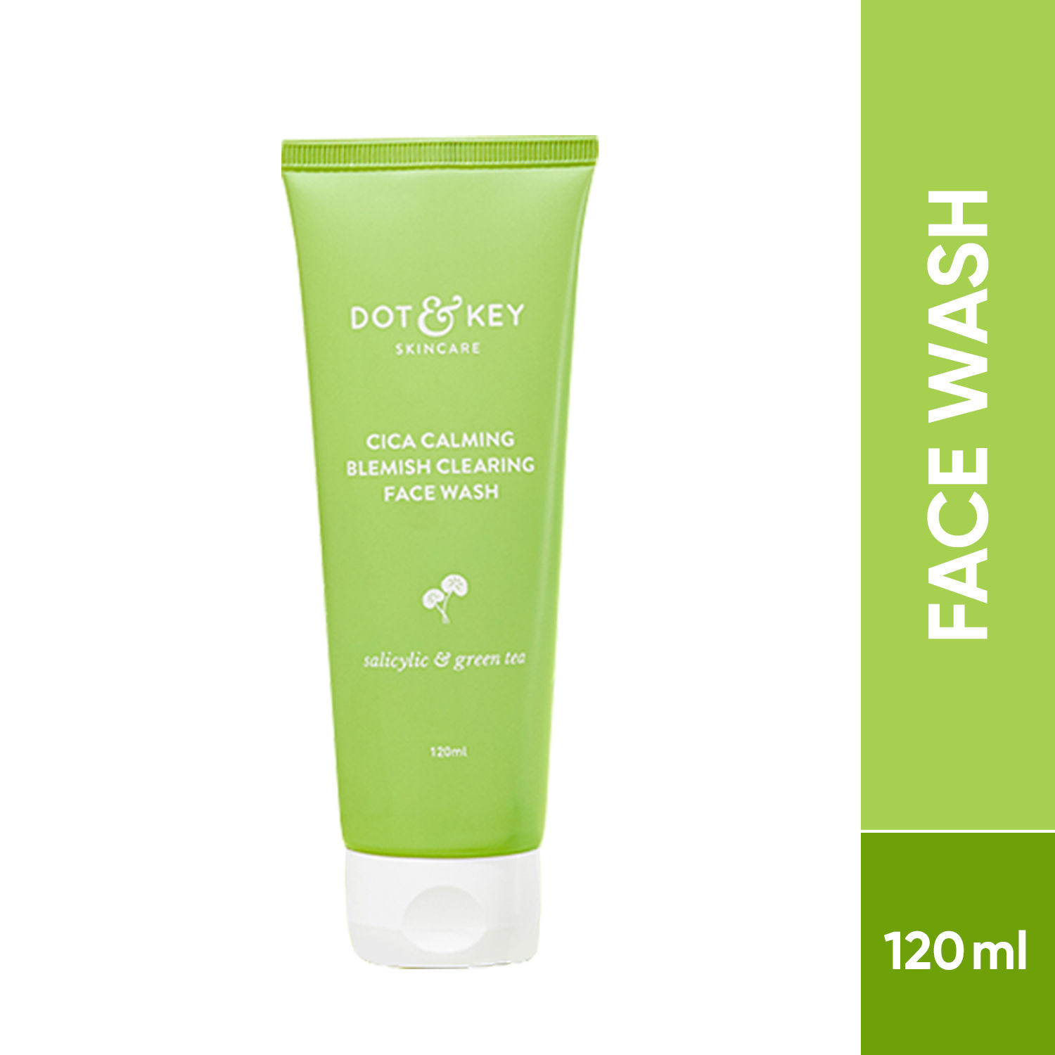 Dot Key Cica Calming Blemish Clearing Face Wash 120 Ml 
