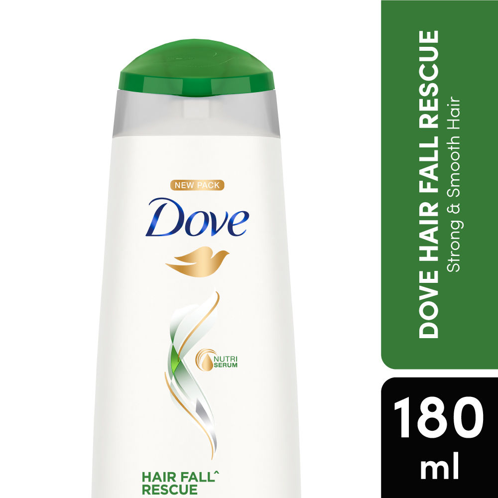 Strengthening Dove shampoo formulated to help prevent hair fall