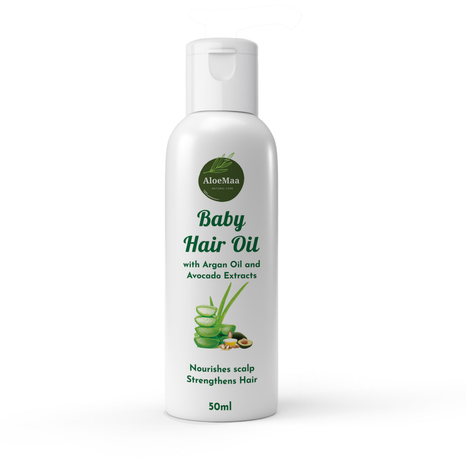 Aloemaa Nourishing Aloe Hair Oil, 50ml