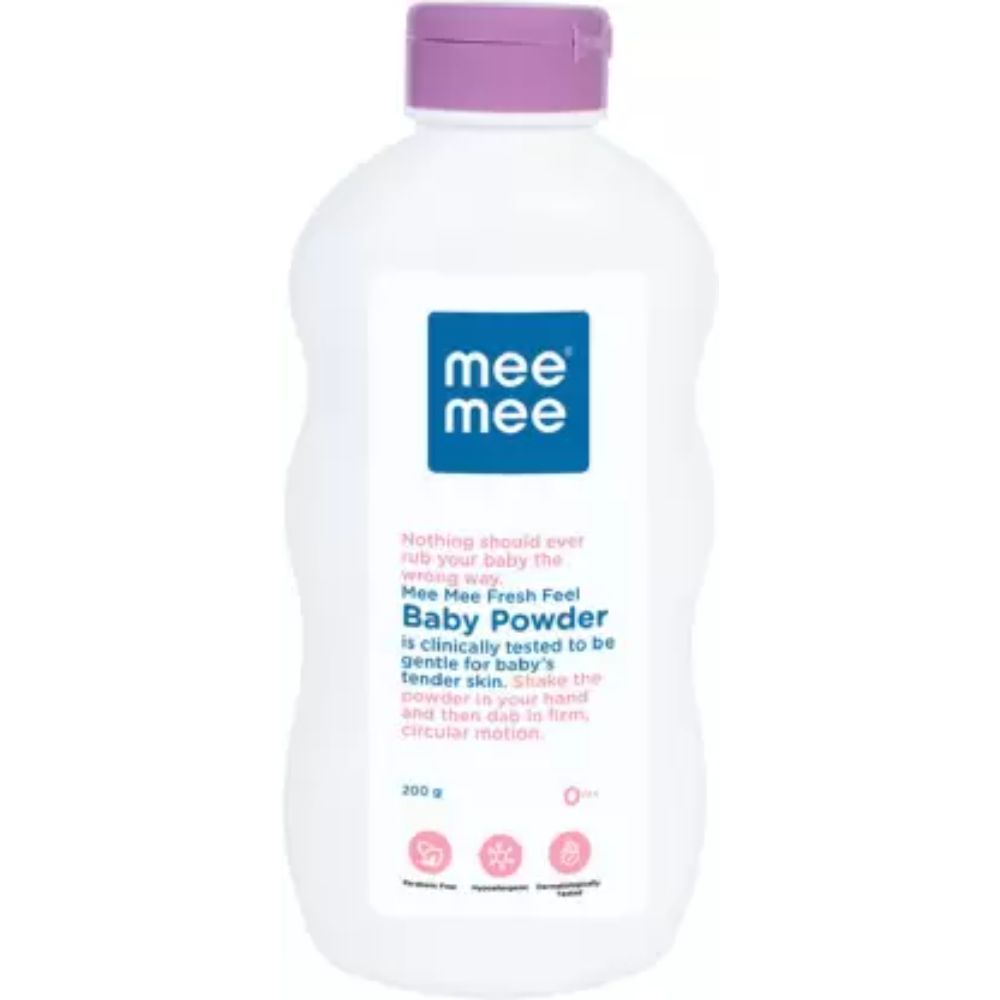 MeeMee Mee Mee Fresh Feel Baby Powder 200 g (200 g)