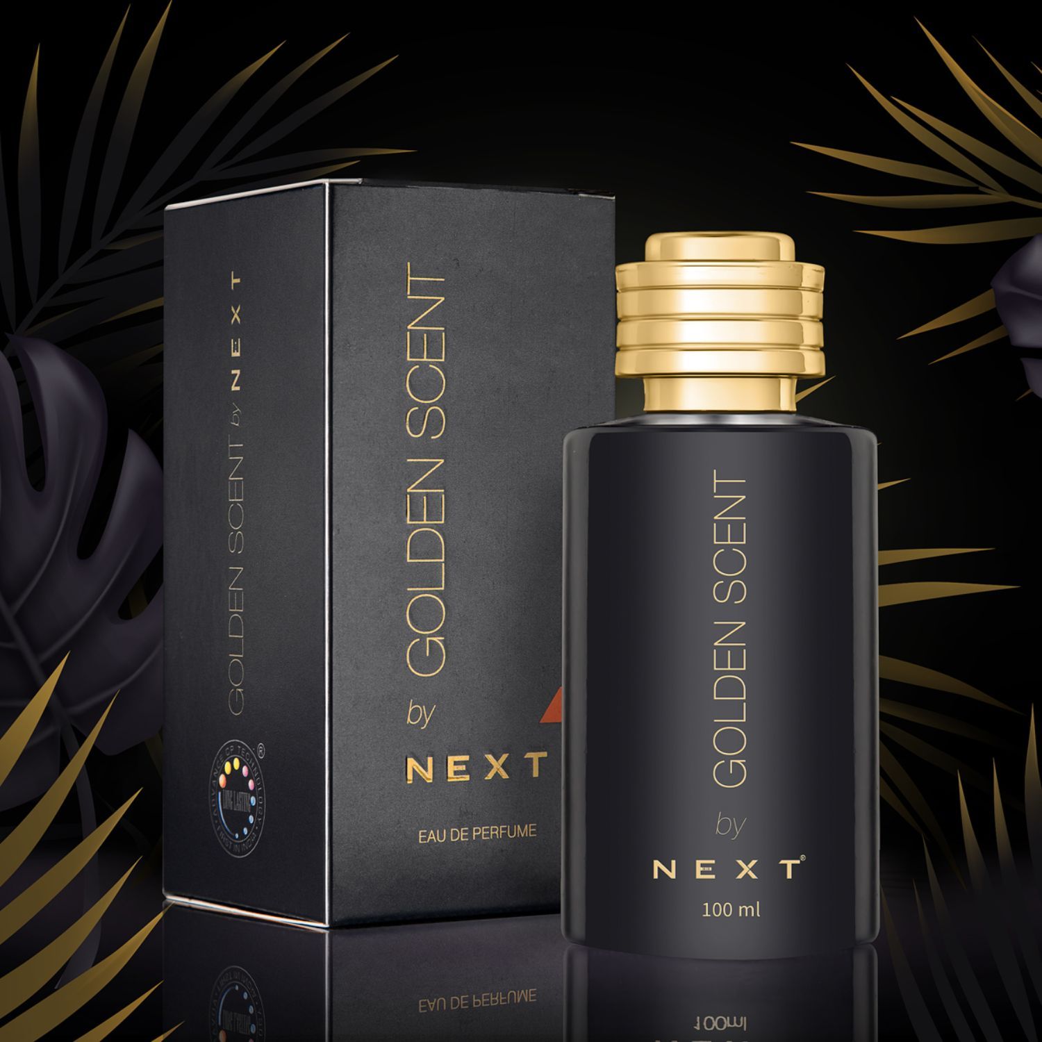 NEXT Golden Oud Scent Long Lasting Eau de Perfume for Men and Women -100ML