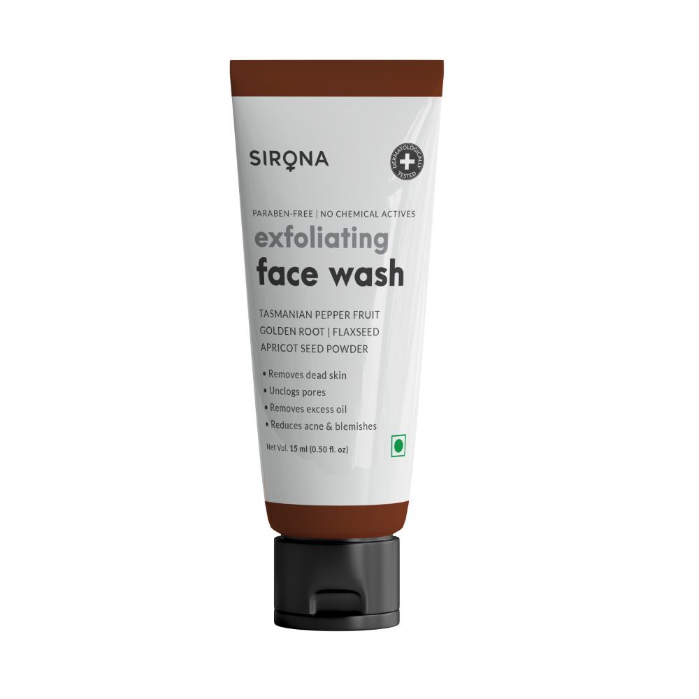 Sirona Exfoliating Face Wash - 15 ml Sirona Exfoliating Face Wash - 15 ml
