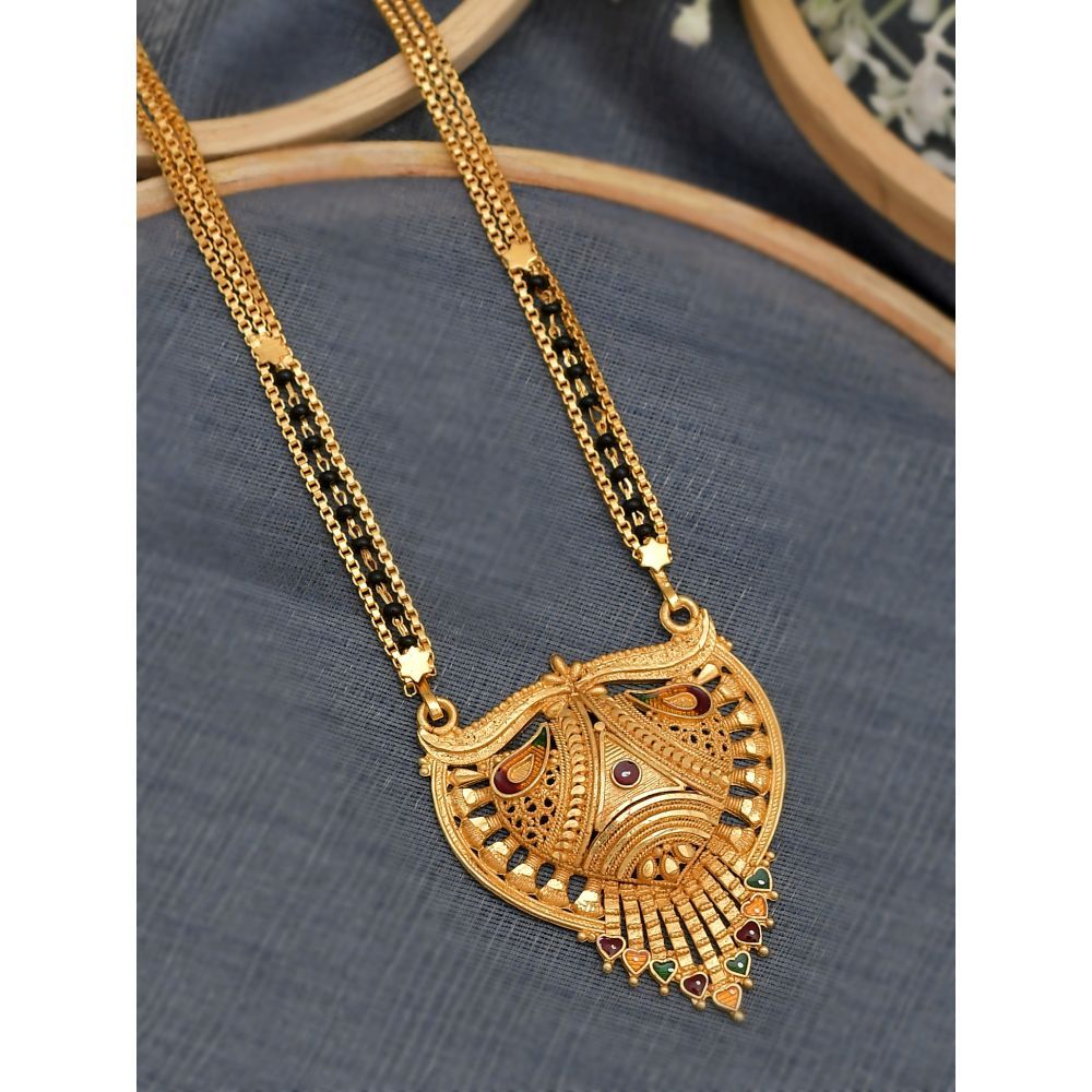 Silvermerc Designs Gold plated Bani Mongolsutra