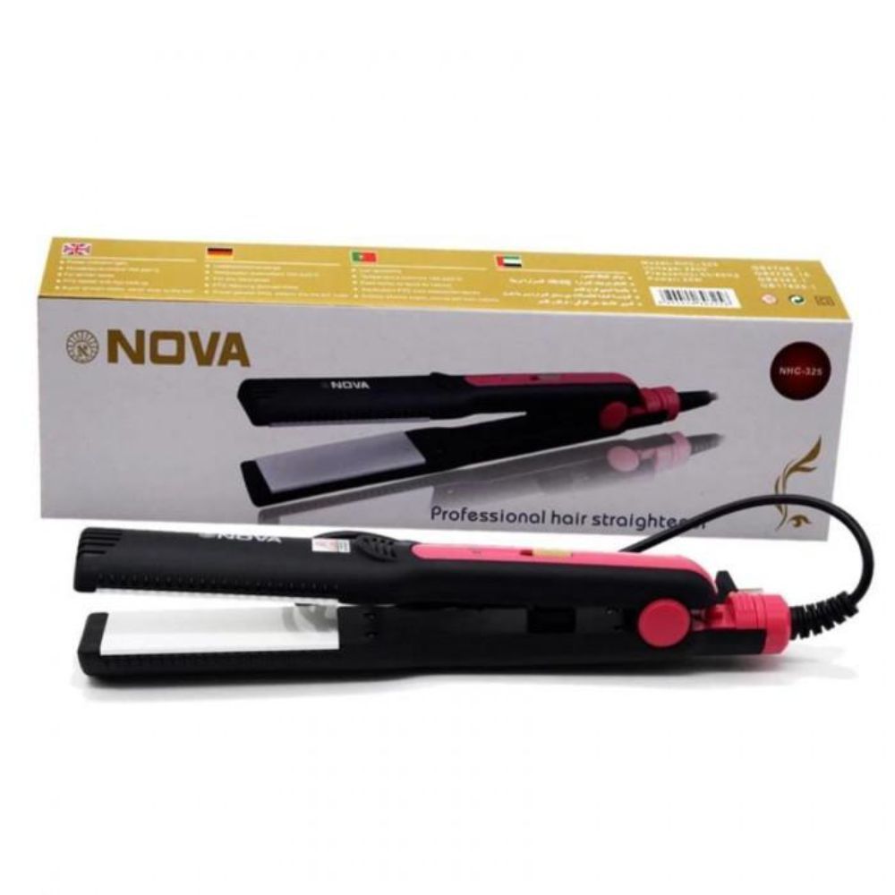 Buy Nova NHC-325 Professional Hair Straightening Iron For Men & Women ...