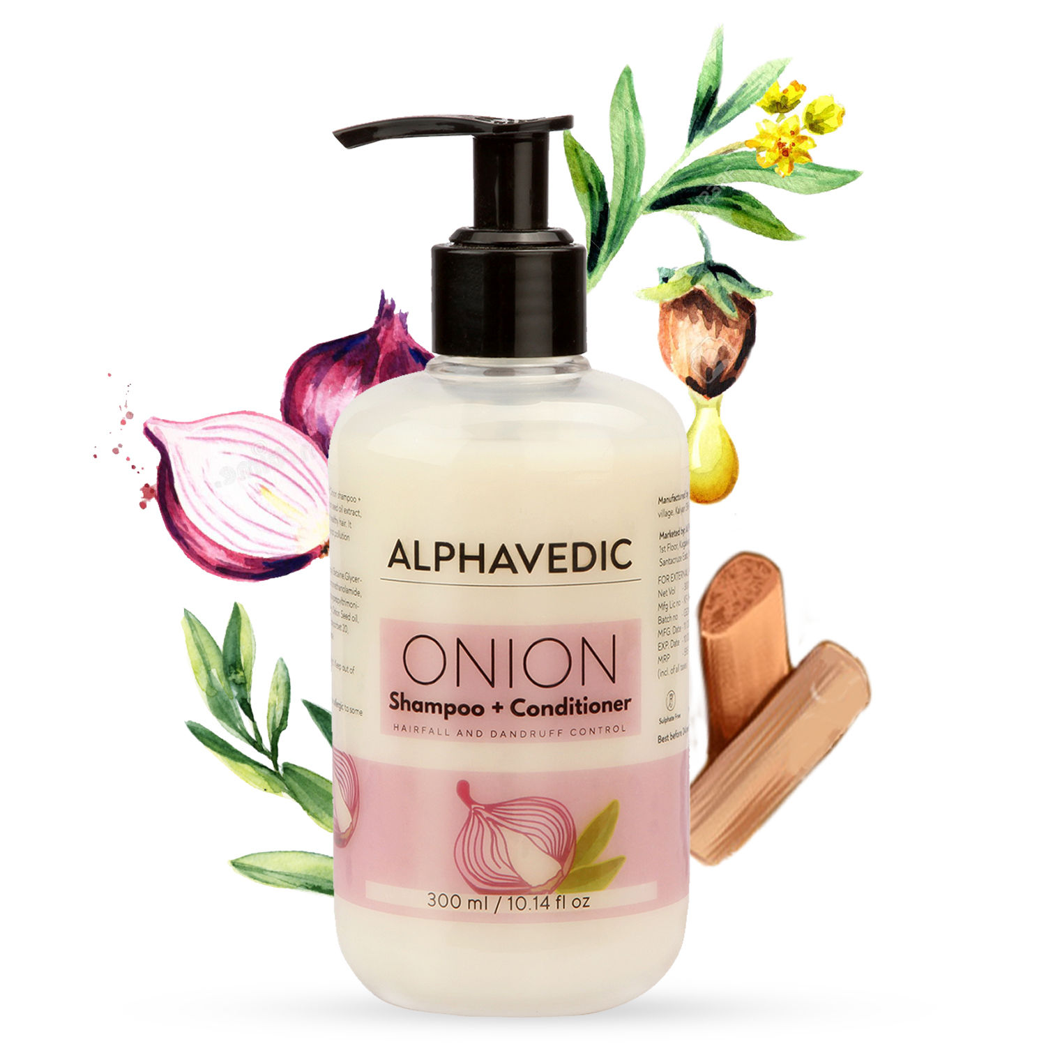 Alphavedic Onion Shampoo + Conditioner