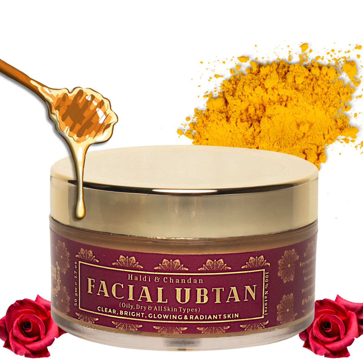 Pious Care Haldi and Chandan Face Ubtan