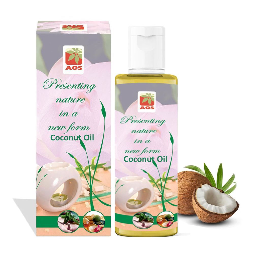 AOS Products 100% Pure Coconut Oil - 100 ml