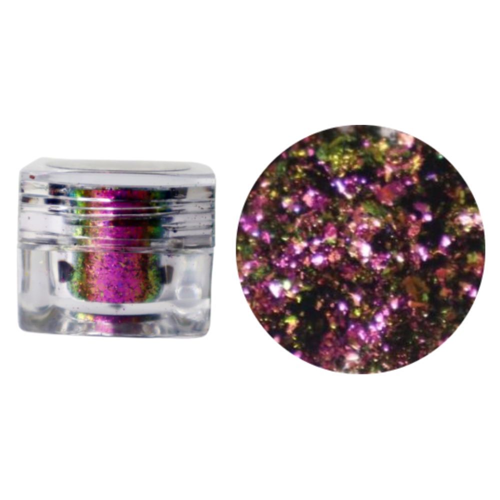 Veoni Belle Multichrome chameleon flakes glitter pigments
